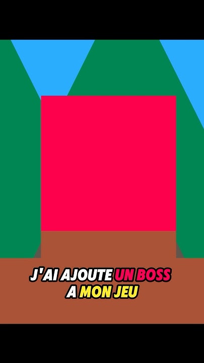 J’ai ajouté un boss à mon jeu #anawan #gamedev #javascript - YouTube