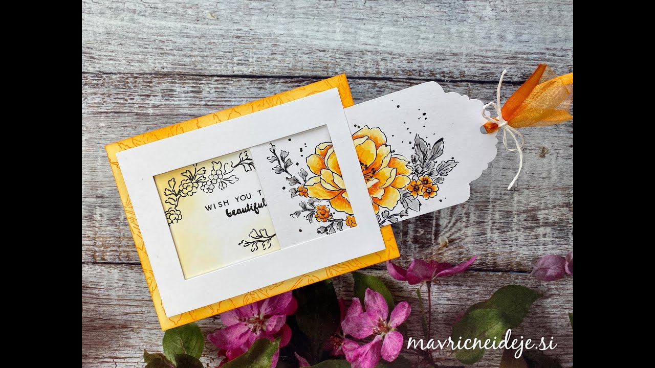 Cards in Motion , Reveal Window Card - YouTube