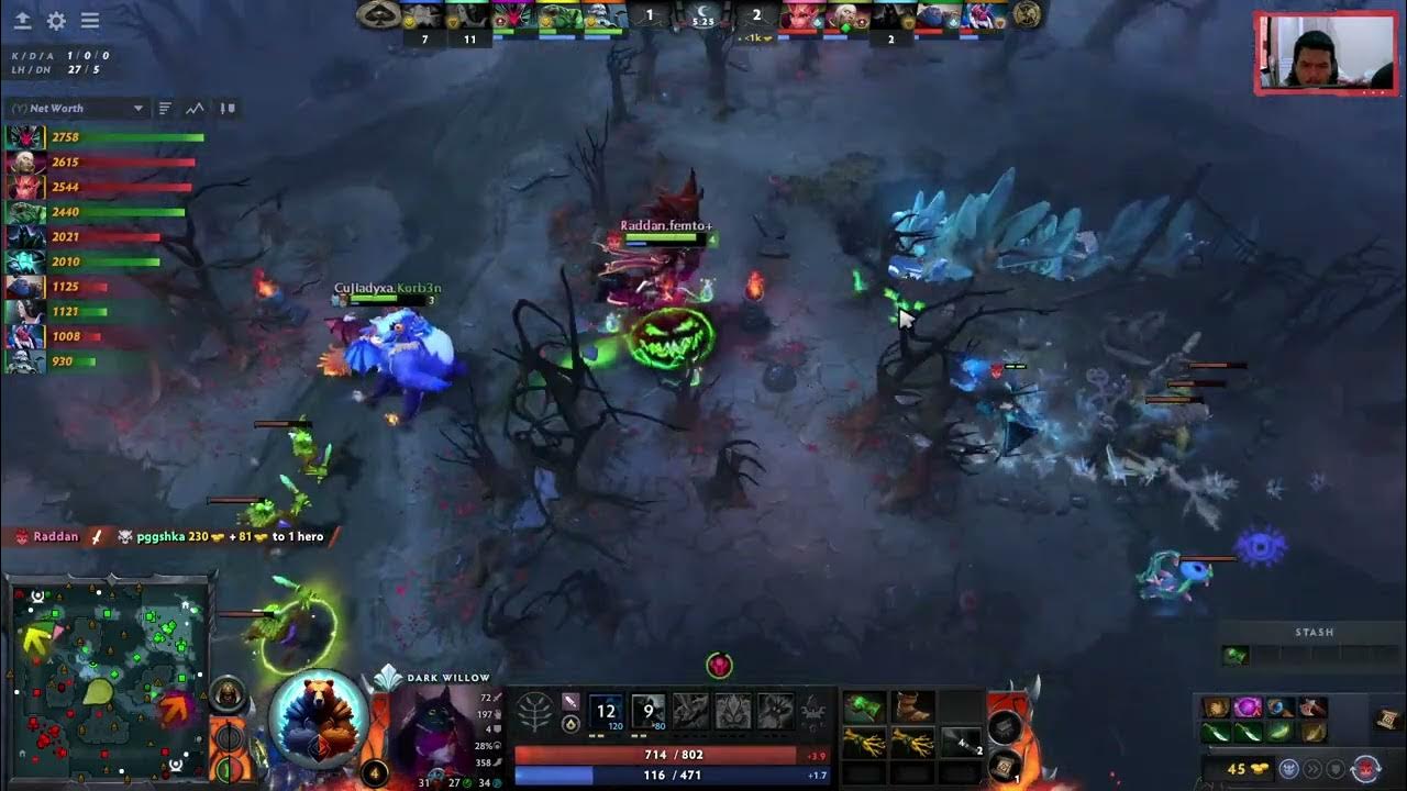 🔥YATORO DARK WILLOW FULL GAMEPLAY PERSPECTIVE🔥DOTA 2 PATCH 7.37D🔥 - YouTube