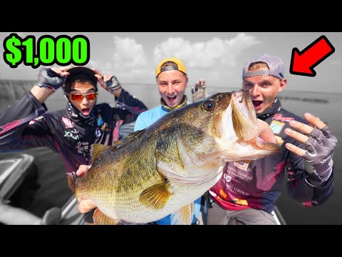 CATCH THE BIGGEST FISH, WIN $1,000 CHALLENGE - YouTube