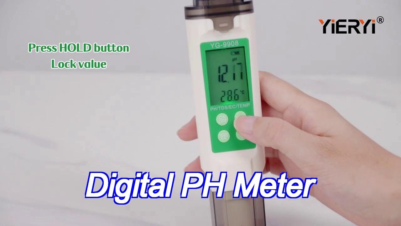 yieryi yg-9908 4 in 1 water quality tester ph / tds / ec / temperature ...