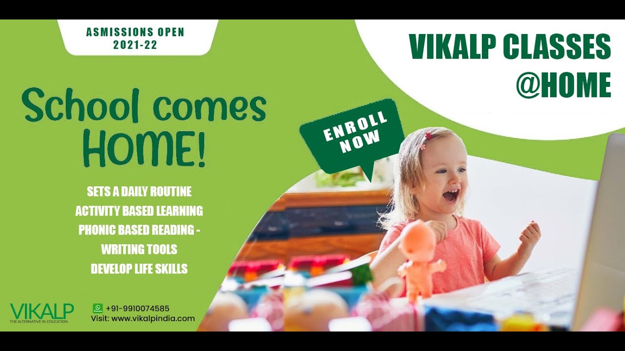 Vikalp - School at your Home – Activity Based Vikalp Classes @ Home ...
