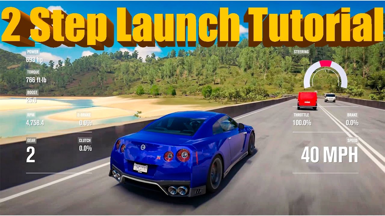 Forza Horizon 3 | Two Step Boosted Launch Tutorial! Updated LAUNCH ...