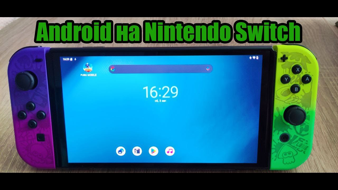 [UPD] Установка Android 14 на Nintendo switch - YouTube