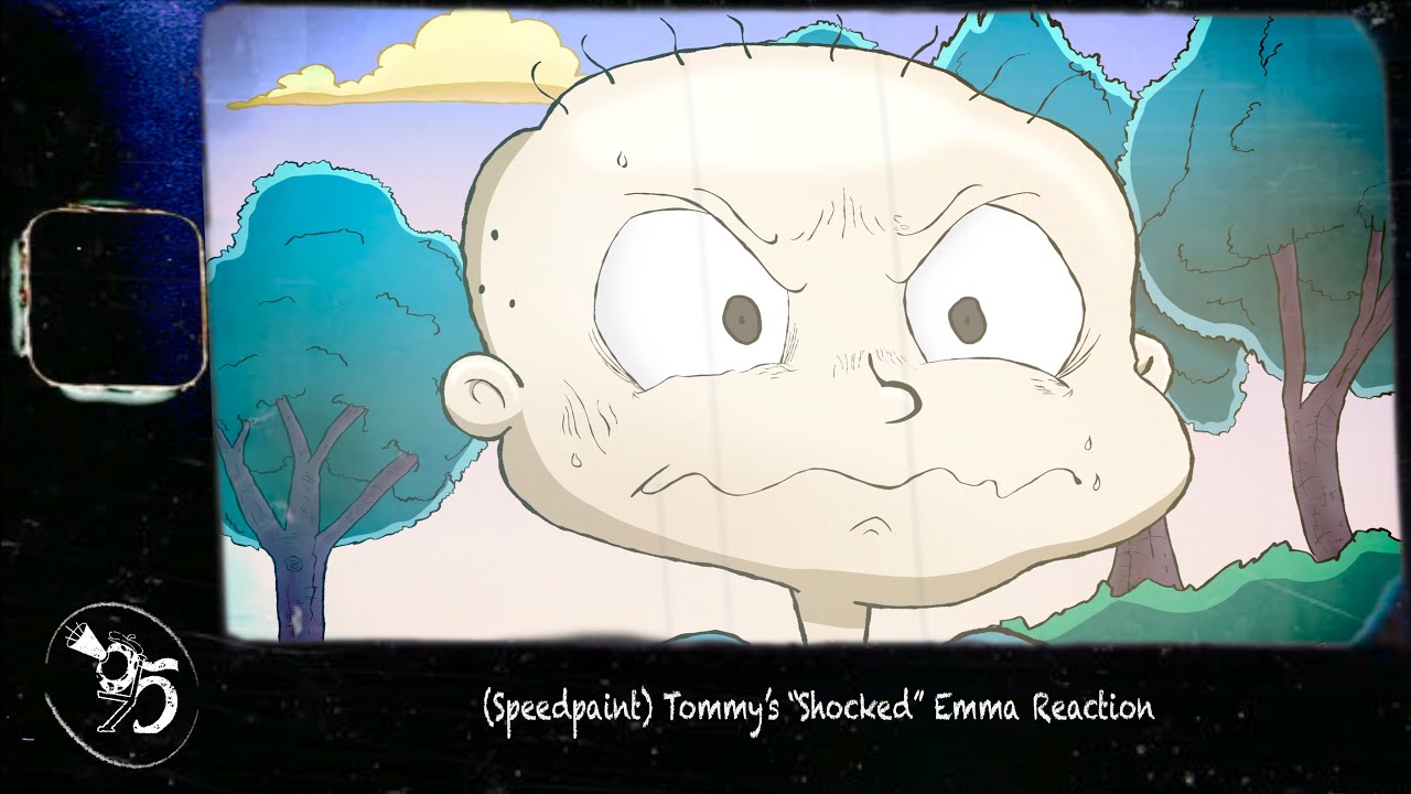 Tommy's Shocked Emma Reaction (Speedpaint) - YouTube