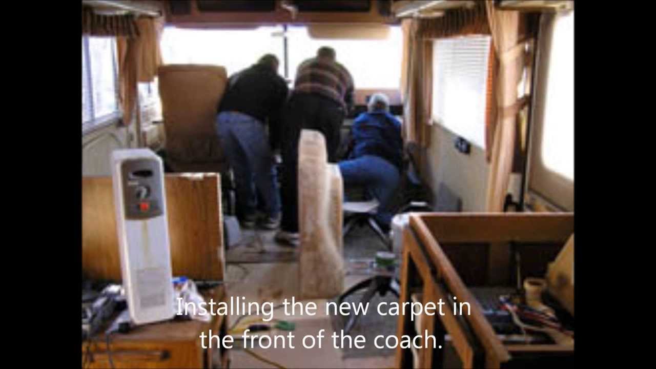 1983 RV winnebago chieftain restoration DIY - YouTube
