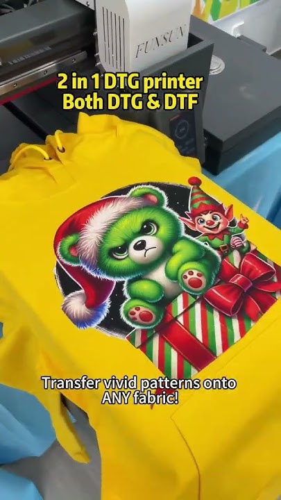 2 IN 1 Printer，both DTG&DTF - YouTube