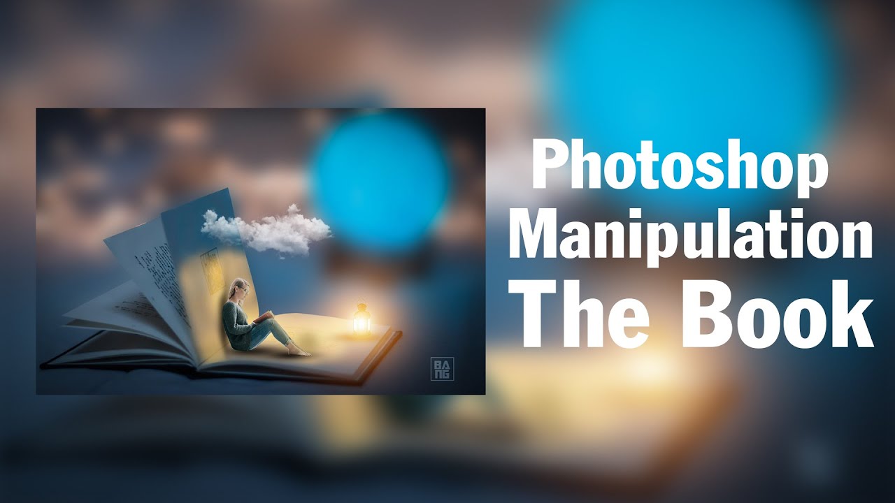 The book Manipulation Photoshop - Hướng dẫn A-Z - YouTube