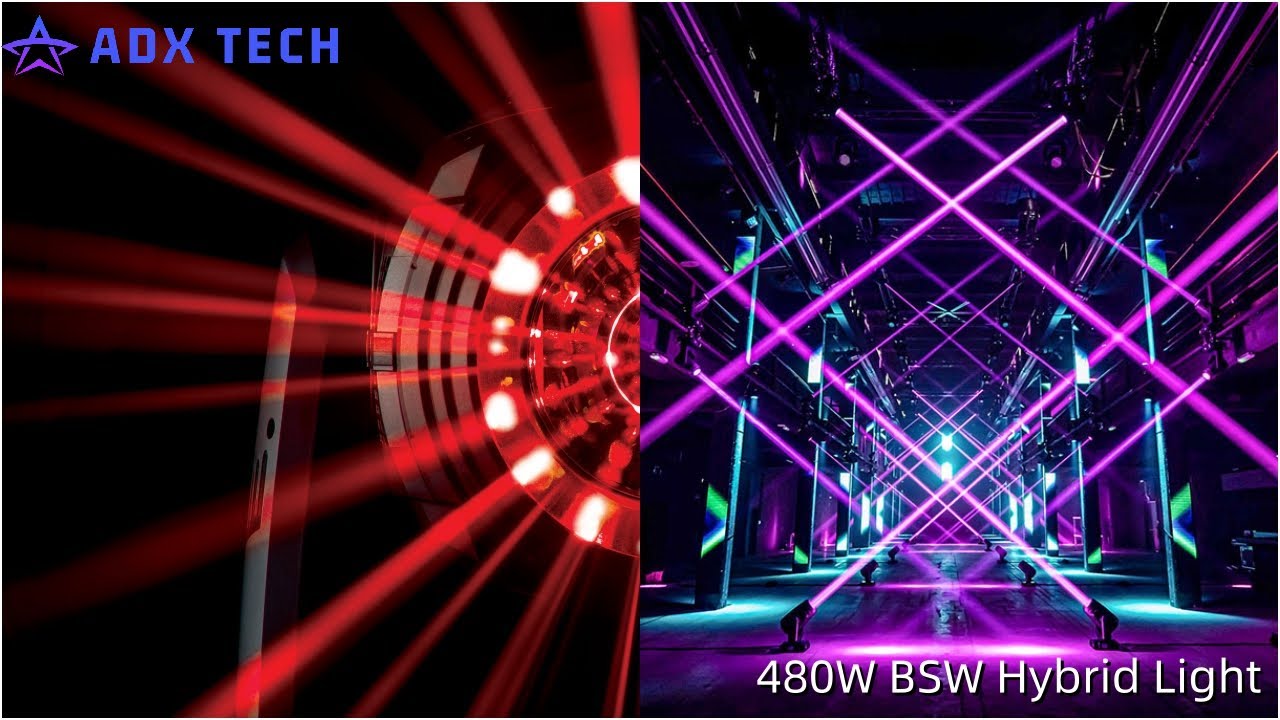 480W Discharge Lamp BSW Hybrid Moving Light MegaPointe all-in-one ...
