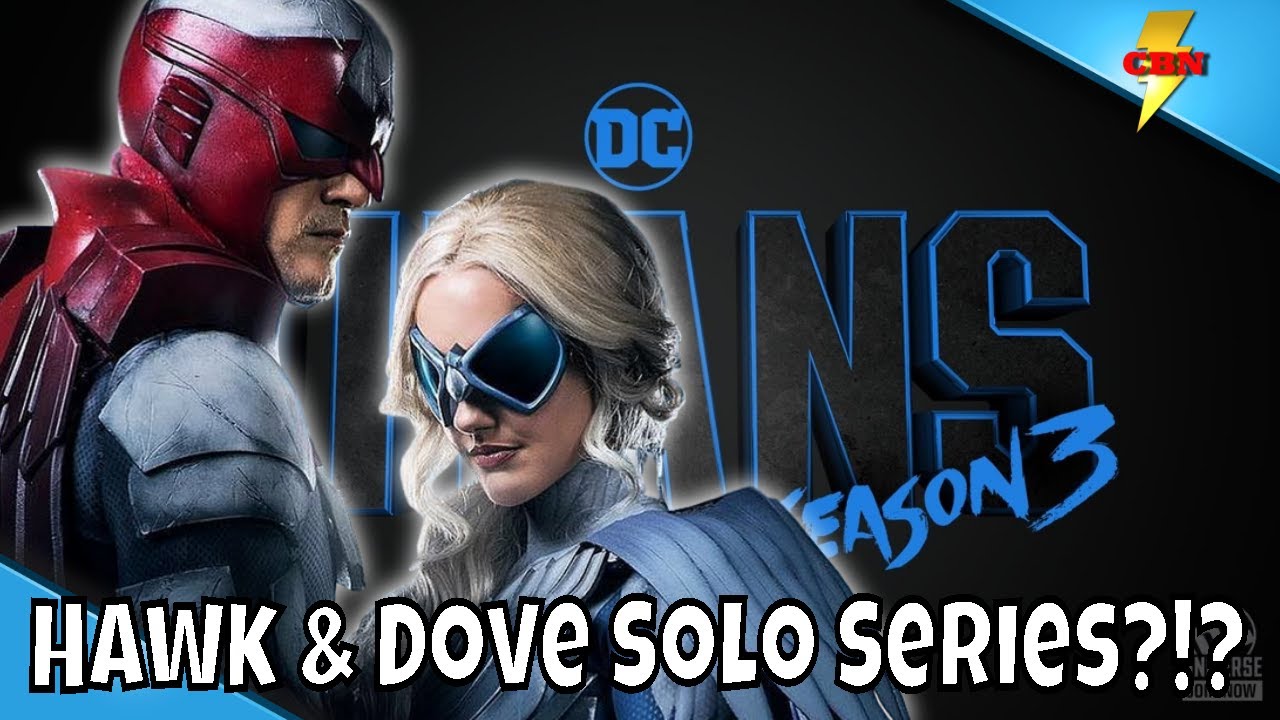 Titans Season 3 Update - Hawk and Dove Solo Spin-off Series - YouTube