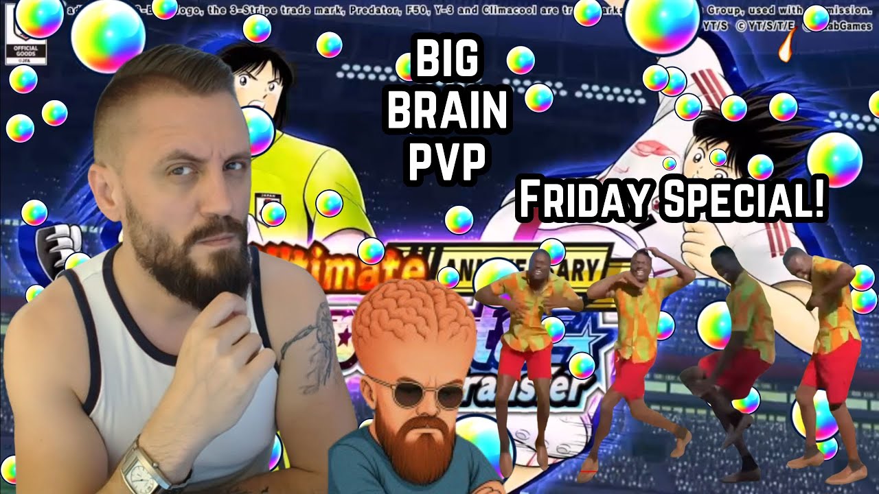 FRIDAY SPECIAL PVP! T TYPE MADNESS!⚽🎉 | Captain Tsubasa : Dream Team ...