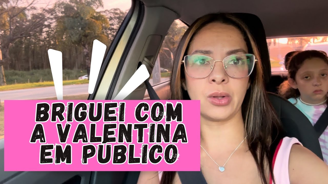 Vlog: Valentina não cumpriu nosso combinado - YouTube