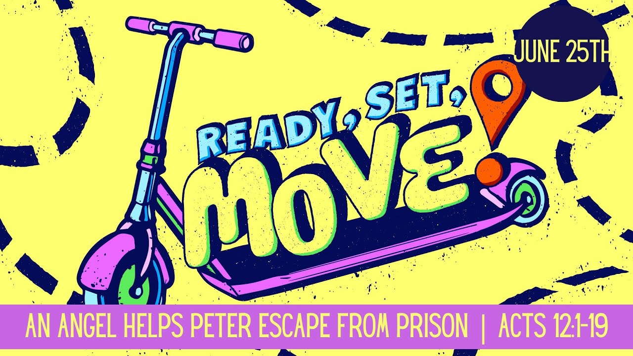 Preschool Week 4 June 25th | An Angel Helps Peter Escape from Prison ...