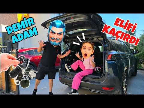 DEMİR ADAM ELİF SİNEMİ KAÇIRMAYA GELDİ !! EYVAH ARABAYI ALDI !! NAPCAZ ŞİMDİ ?!