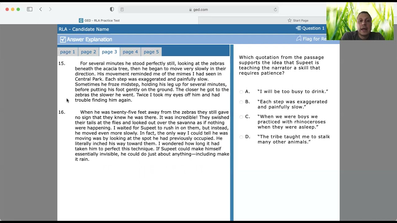 GED Language Arts Lesson YouTube ged-language-arts-lesson-youtube