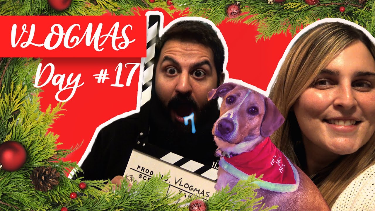 VLOGMAS Day #17 (Του τρέχουν τα σάλια!!!) - YouTube