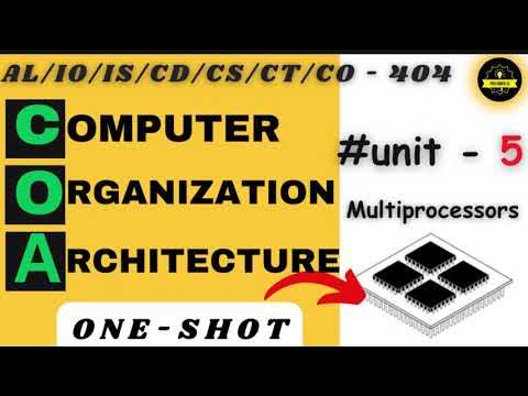 COA UNIT - 5 | Computer Organization & Architecture in one shot |Hindi 🔥 #procoderjii #rgpv #coa ...