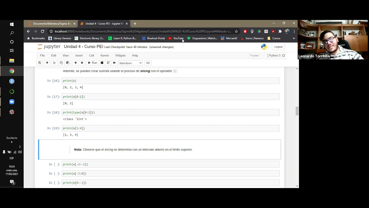Sesión 4 - Curso de Python para Economistas I - YouTube