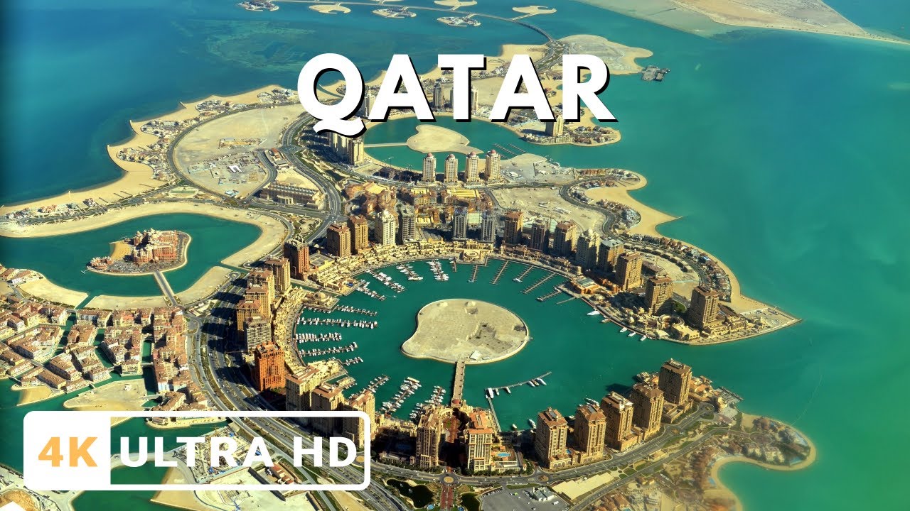 Qatar Aerial Views 4K – Relaxing Drone Footage for Sleep & Study - YouTube