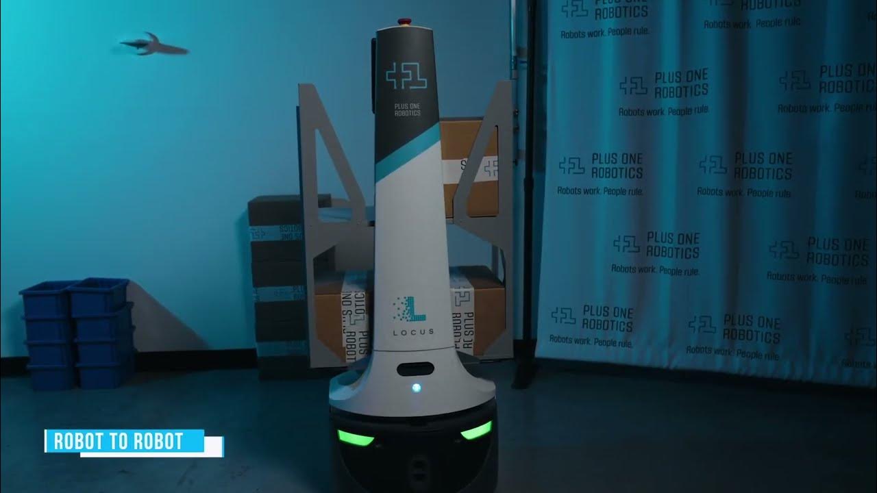 Robot to Robot Demo with Locus Robotics - YouTube