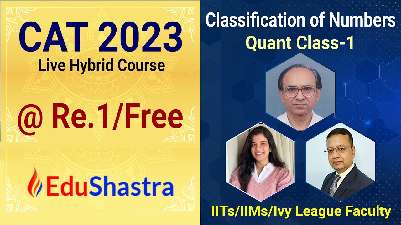 Cat 2023 Preparation Number System Quantitative Aptitude Class 1 Gmat
