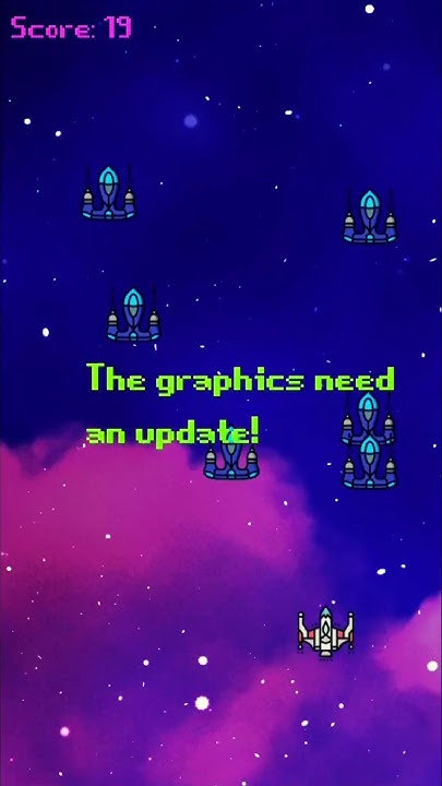 Space Invaders written in Python #programming #python #shorts #short - YouTube