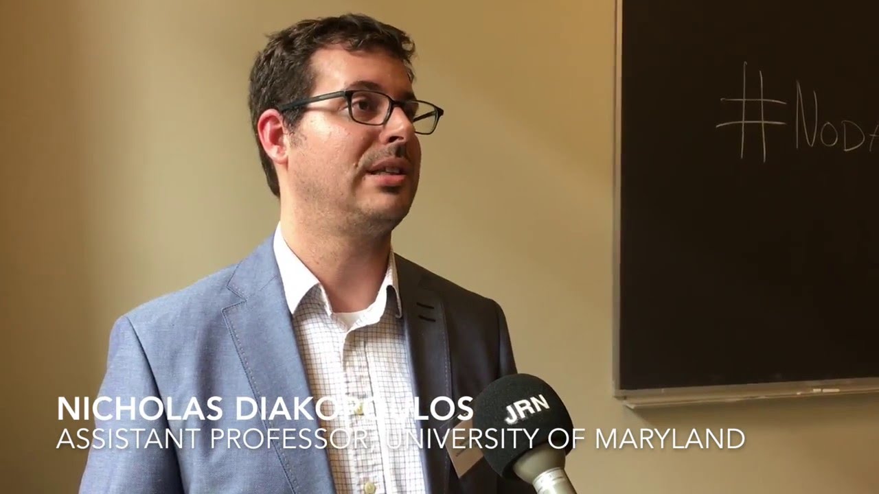 Investigating algorithms: Nicholas Diakopoulos interview - YouTube