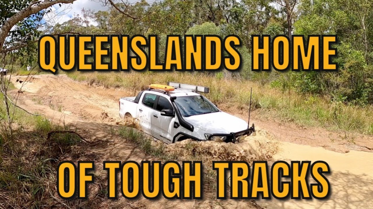 Glass House Mountains 4x4 - Powerlines Track! - YouTube