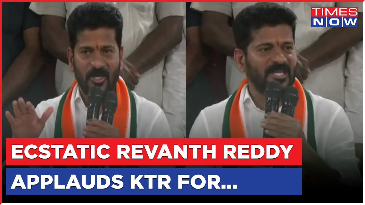 Revanth Reddy In All Praises Of KT Rama Rao After Congress' Record Win ...