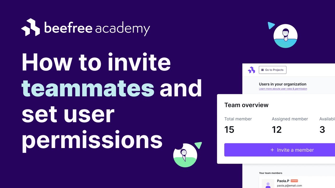 How to invite teammates and set user roles & permissions - YouTube