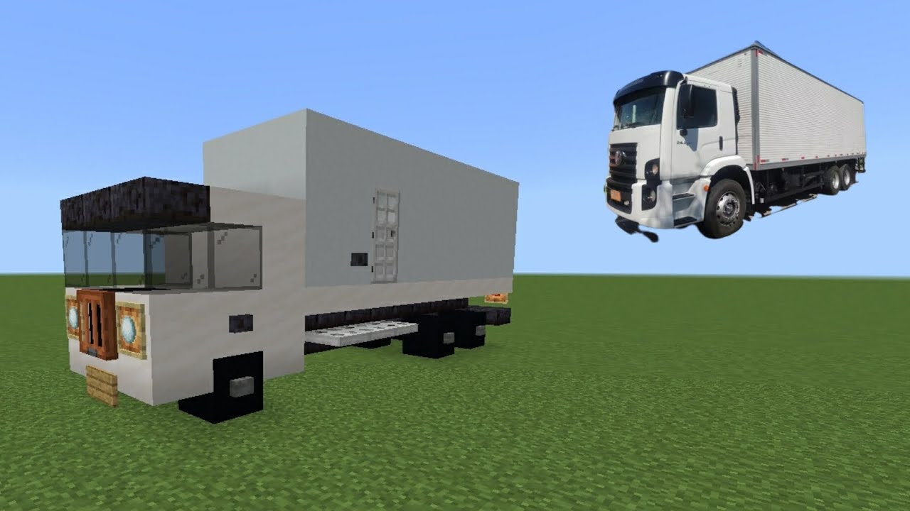 como construir um caminhão baú constellation no Minecraft - YouTube
