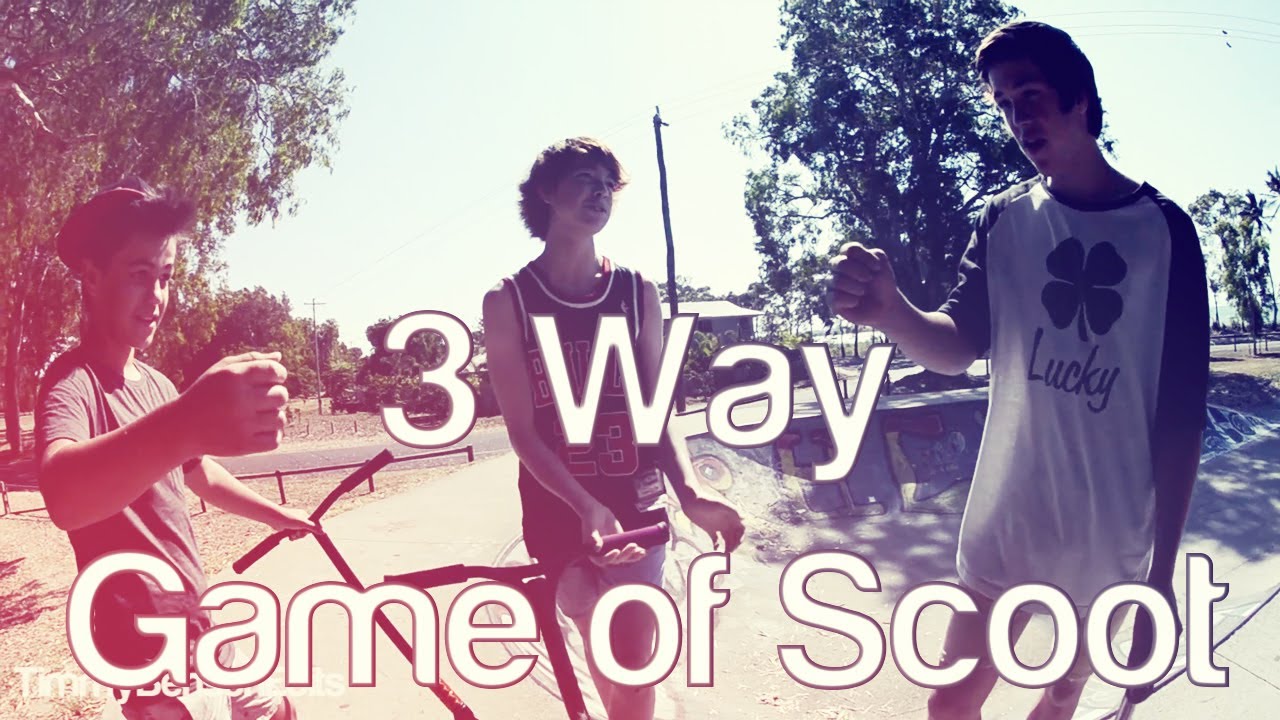 Harry Mowat, Ryley Ellison, Darcy O'keefe | 3 Way Game Of Scoot - YouTube