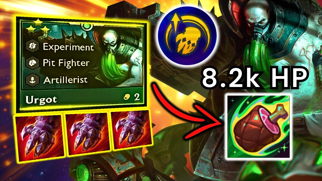 I Created The Ultimate Raid Boss Urgot in TFT - YouTube