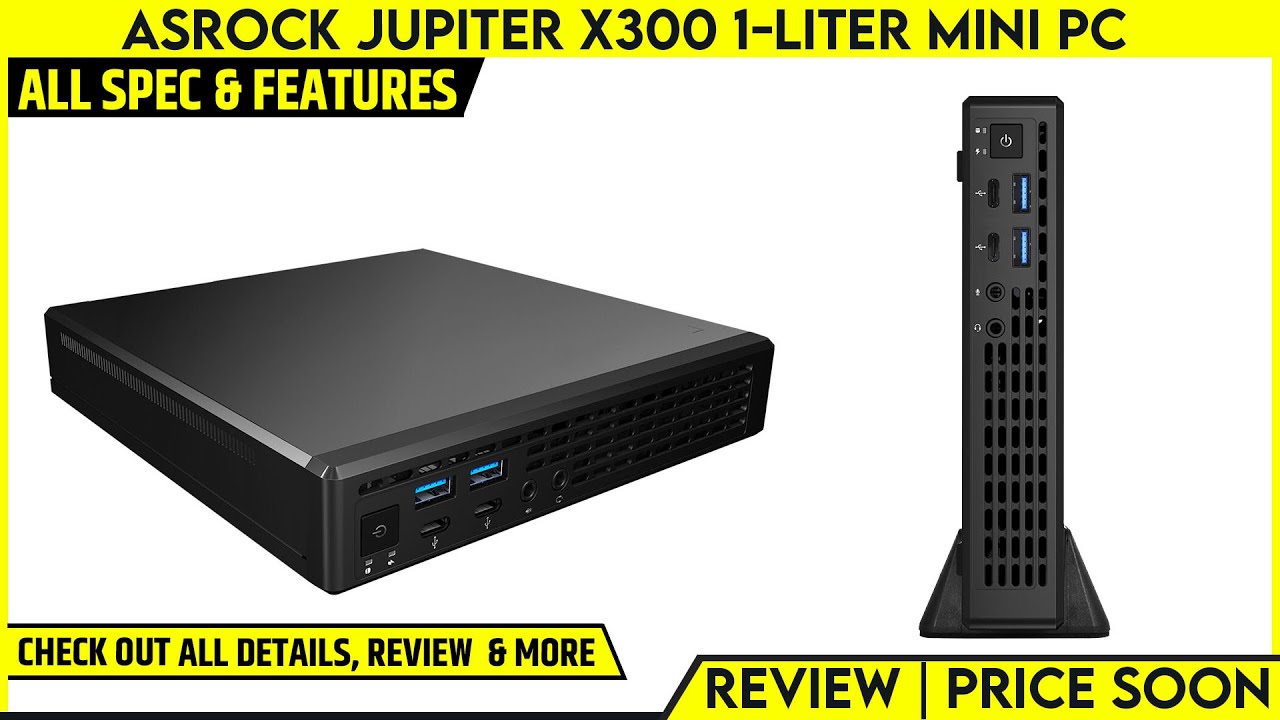 ASRock Jupiter X300 1-liter Mini PC With AMD Ryzen 4000G Series ...
