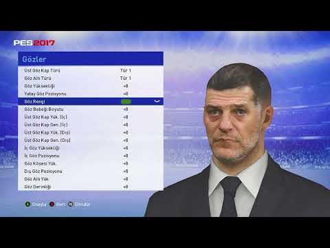 PES  2017  SLAVEN  BİLİC  MANAGER  YÜZ