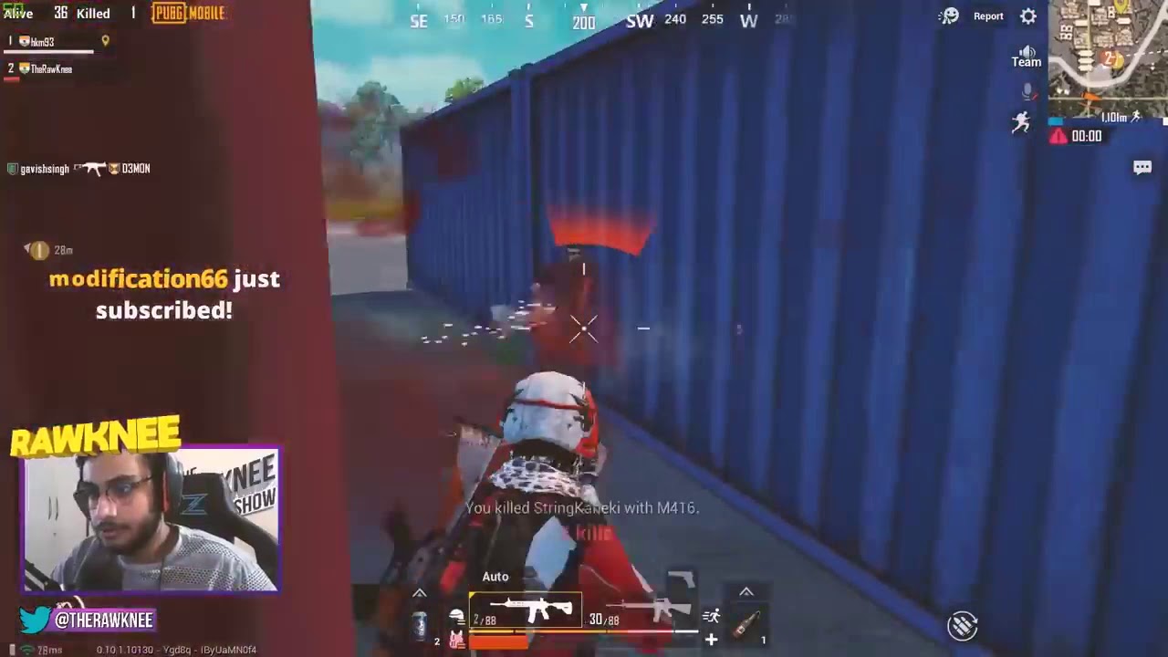 HACKER OR STREAMSNIPER? PUBG MOBILE HACKER HIGHLIGHTS RAWNEE GAMES ...