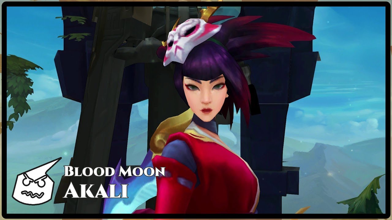 League Of Legends Blood Moon Akali