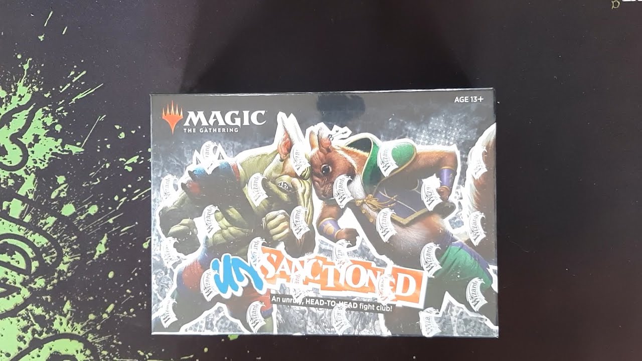 Opening an MTG Unsanctioned Box - YouTube