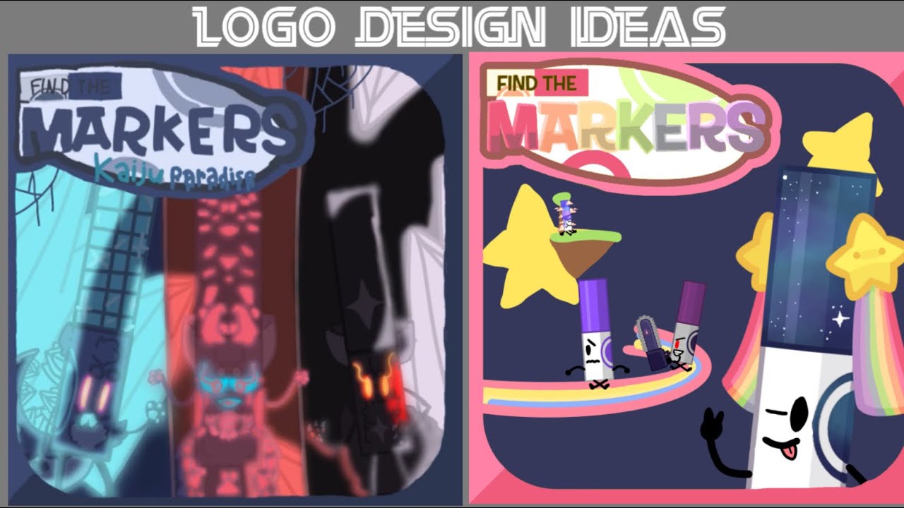 Logo Design Ideas For Find The Markers 12 - YouTube