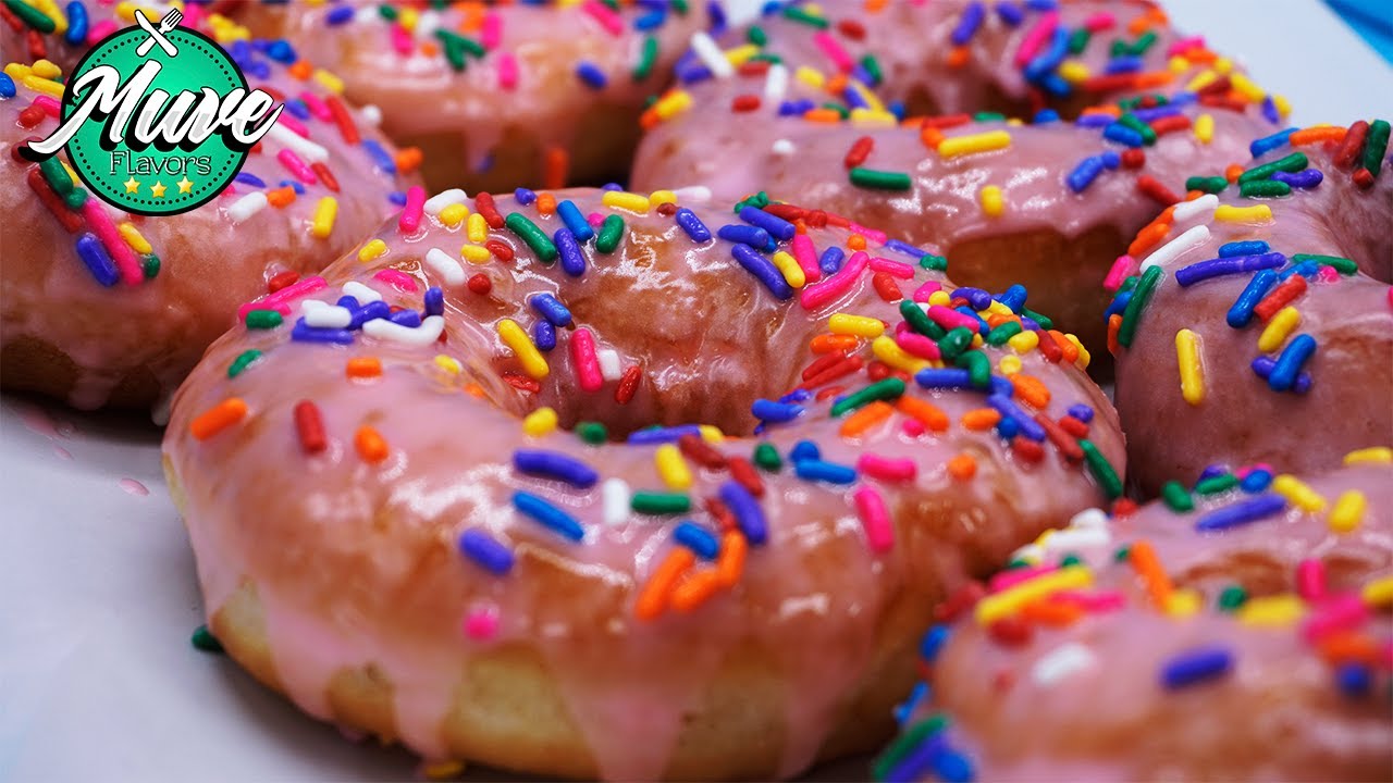 Donas glaseadas caseras RECETA FÁCIL | Muve Flavors - YouTube