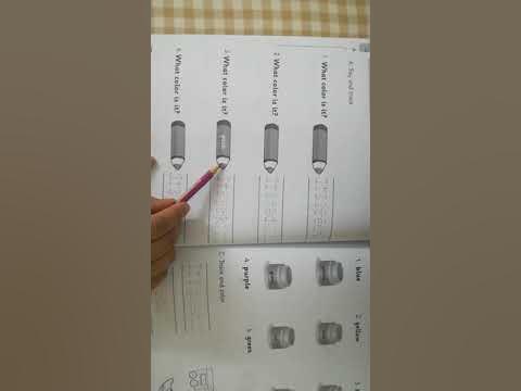 Kg2 - Colors - lesson 2 - YouTube