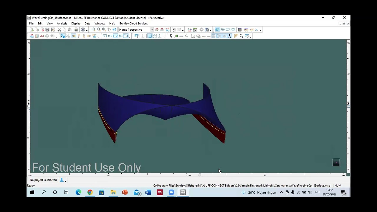 TUTORIAL MAXSURF BAGI PEMULA -CHAPTER 23 - YouTube
