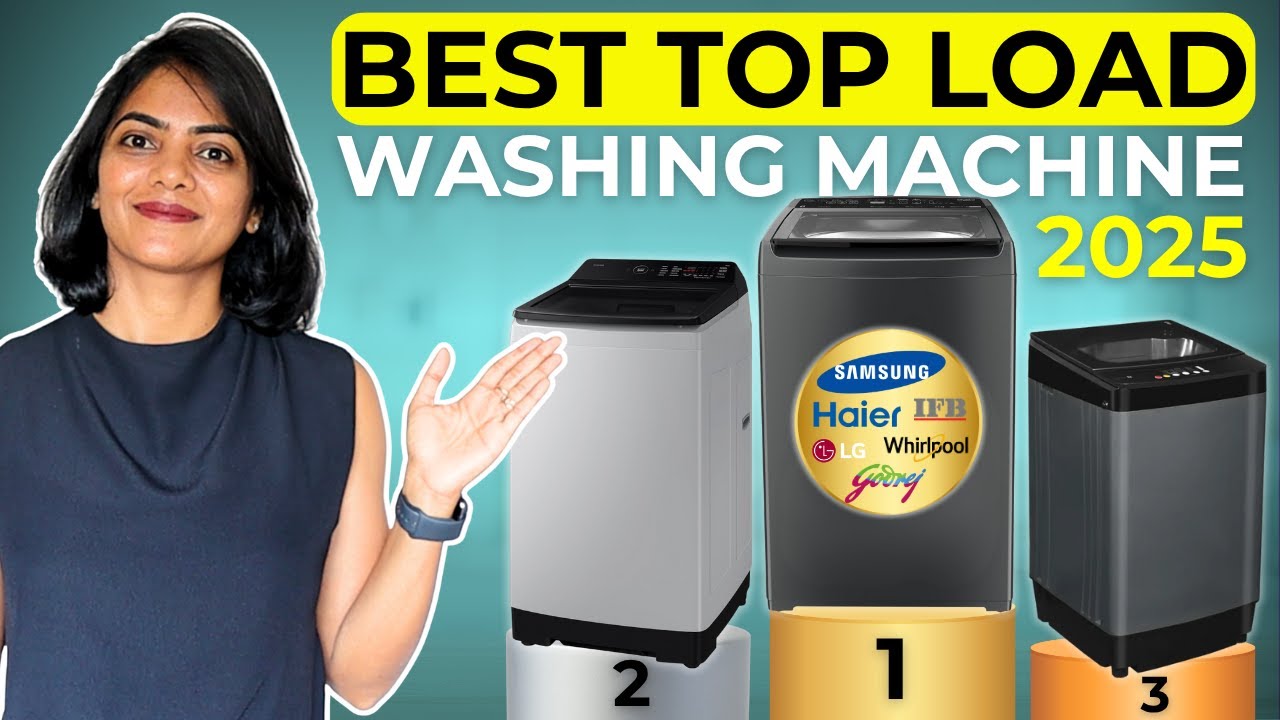 Best Washing Machine 2025 | Top Load | Samsung vs Panasonic vs LG vs ...
