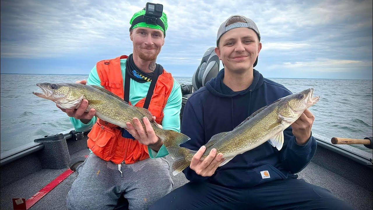 40 Fish in a day! MILLE LACS LAKE FISHING! Catches of the day ...