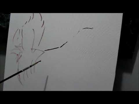 Talisain oil on canvas time-lapse - YouTube