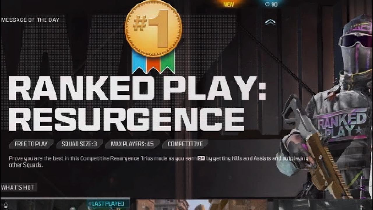 Ranked Resurgence but one of us carries the team - YouTube