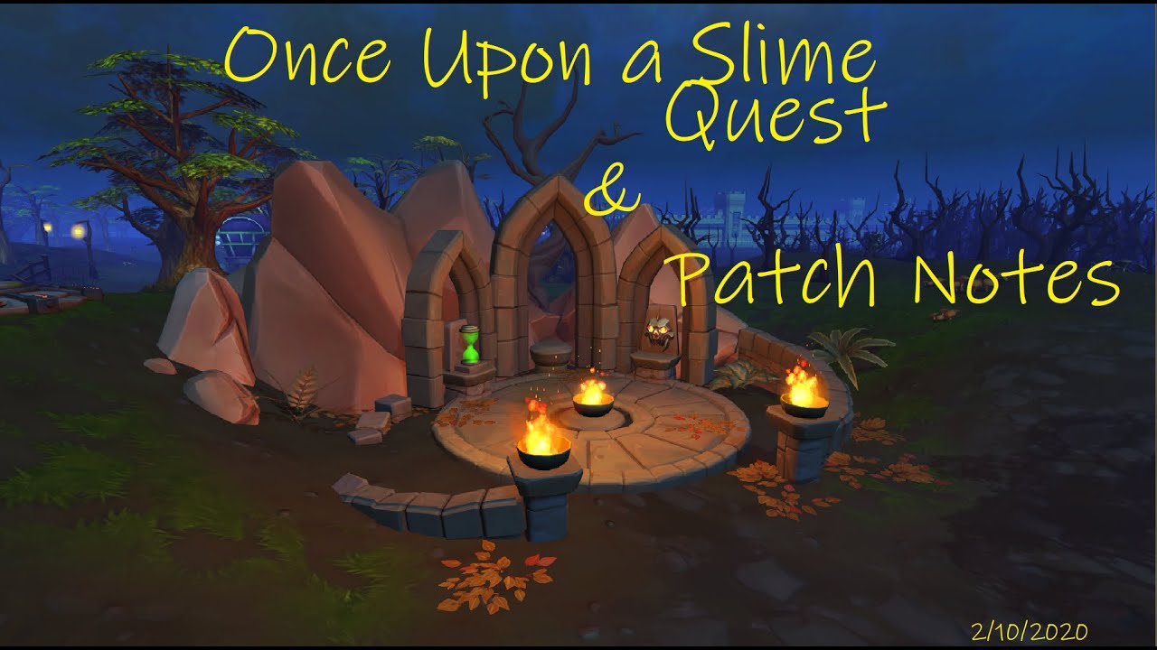 Once Upon a Slime and Patch Notes - YouTube