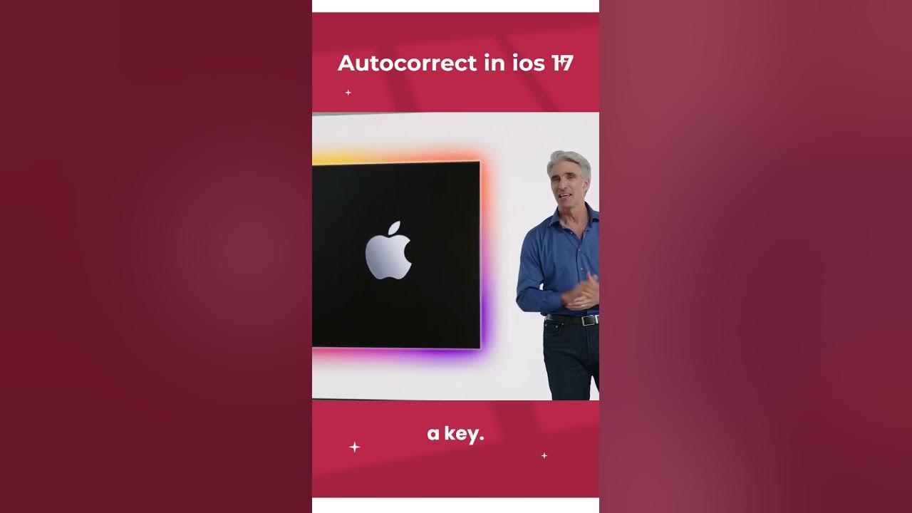 Apple ios 17 auto correct improvements feature #apple #ios17 #wwdc23 #shorts - YouTube