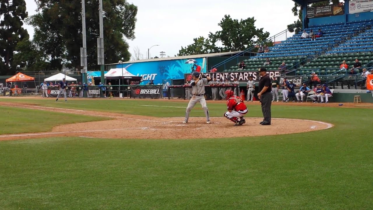 Amity Regional HS OF/1B Chris Winkel - YouTube