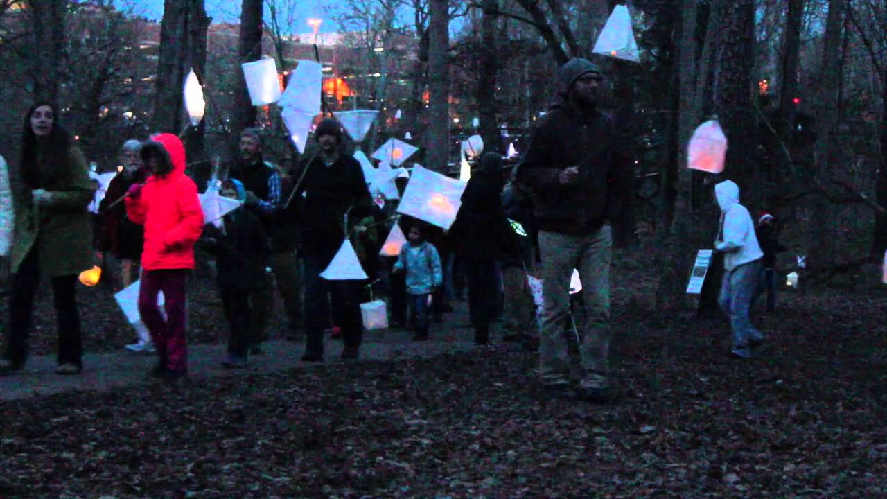 Hillsborough Lantern Walk - YouTube